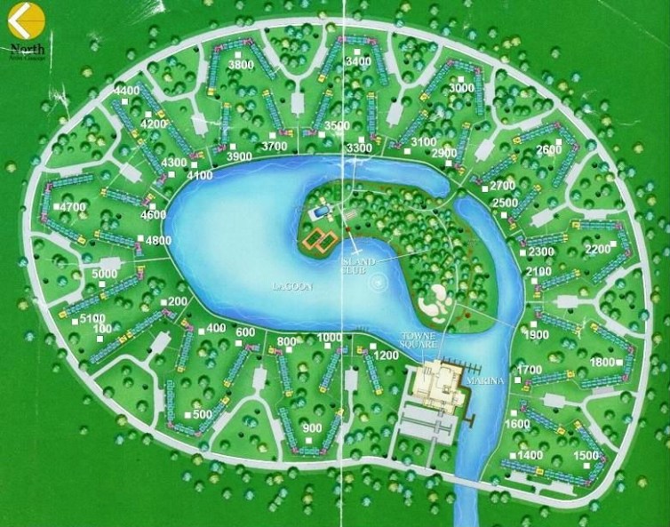 Lakeshore Map – Living the Dream